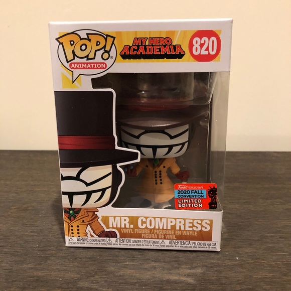 Funko | Other | Funko Pop My Hero Academia Mr Compress 82 | Poshmark